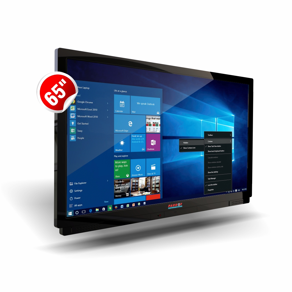 65" 4K Interactive Touch Presentation Panel