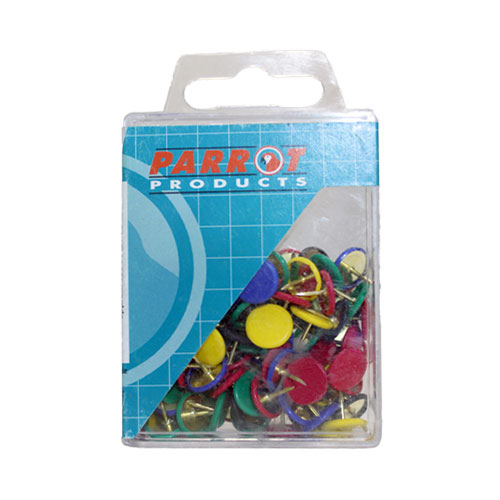 Drawing Pins (Boxed Pack 100, Assorted)