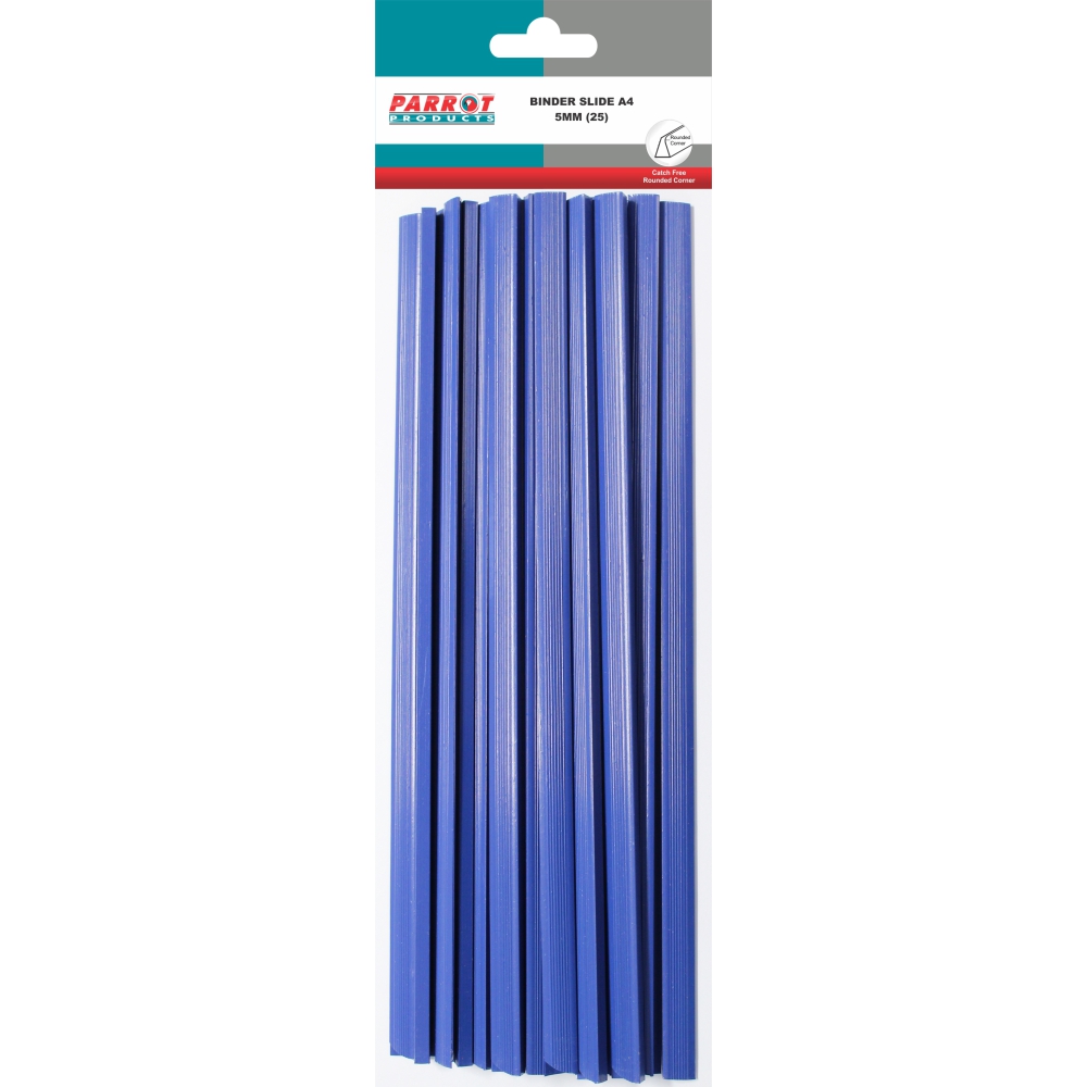 25 Slide Binders (A4, 297 x 7mm, Blue)