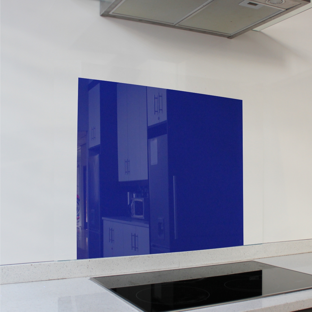 Royal Blue Hob Splashback (598 x 650 x 6mm)