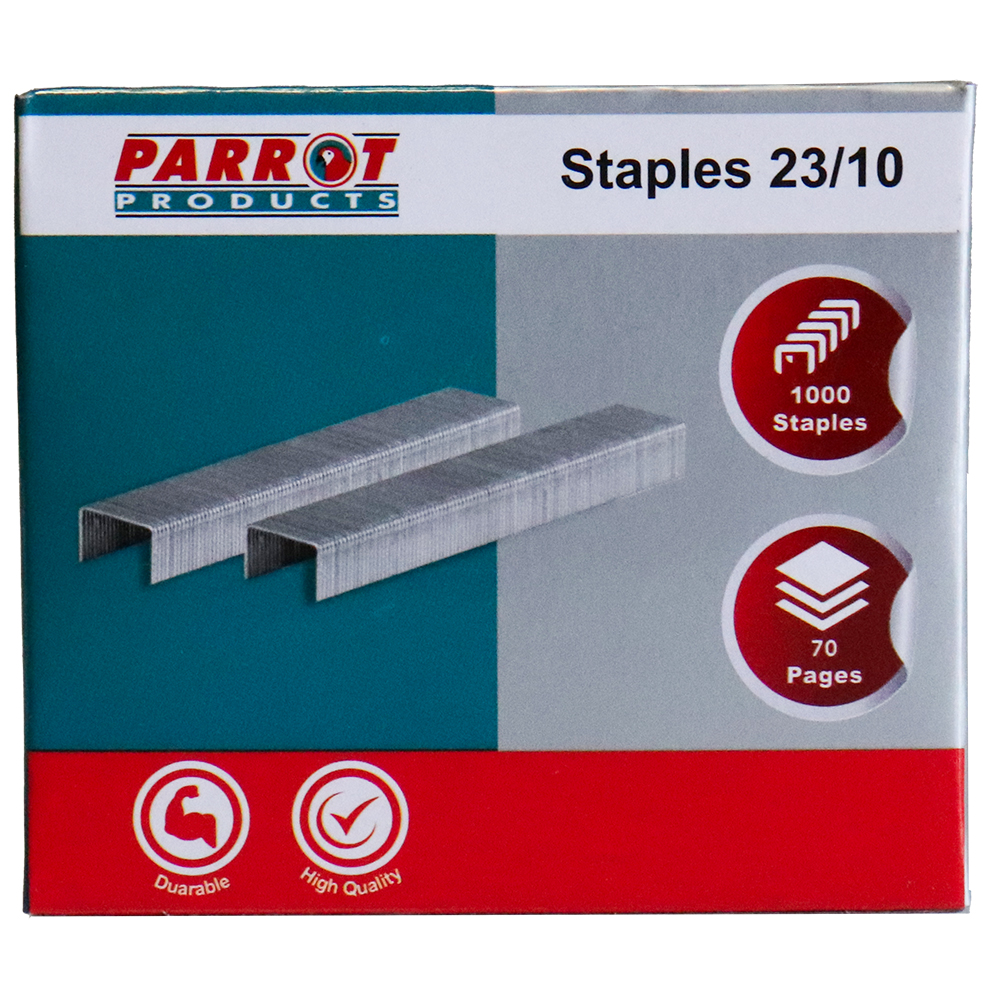 Staples (Staple Size: 23/10, Box of 1000, 50 Pages)
