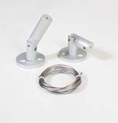 Aluminium Cable Wall Fixture Set