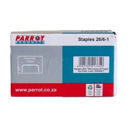 Staples (Staple Size: 26/6, No.56, Box of 1000, 30 Pages)
